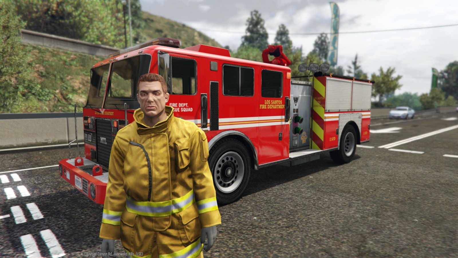 Oooooo, UV mapped Fire truck? I think YES - GTA V Galleries - LCPDFR.com