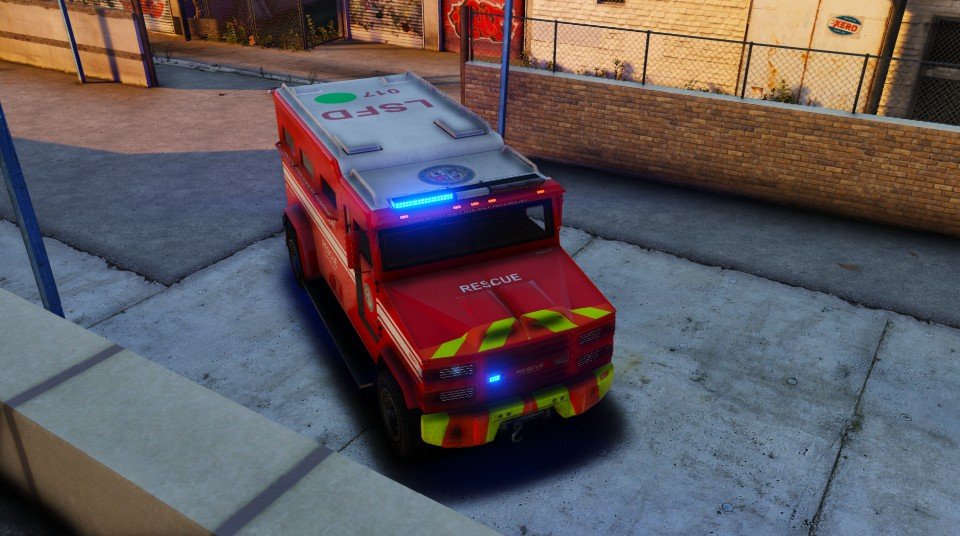 LSFD Rescue Unit - GTA V Galleries - LCPDFR.com