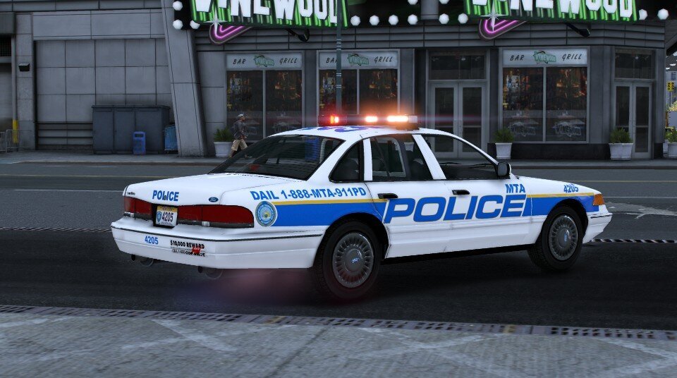 1997 NYC MTA Ford Crown Victoria - GTA V Galleries - LCPDFR.com