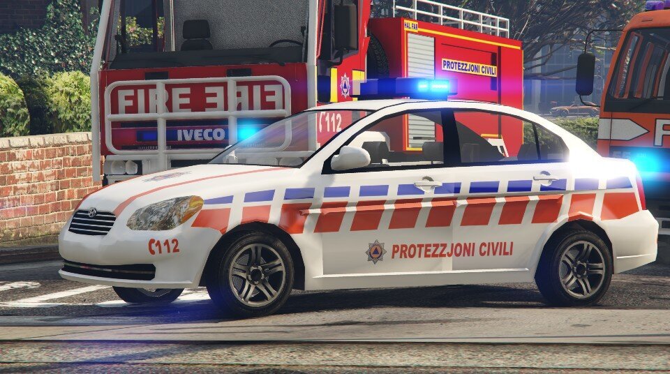 Malta Civil protection (Fire Department) - Officer's vehicle - GTA V ...