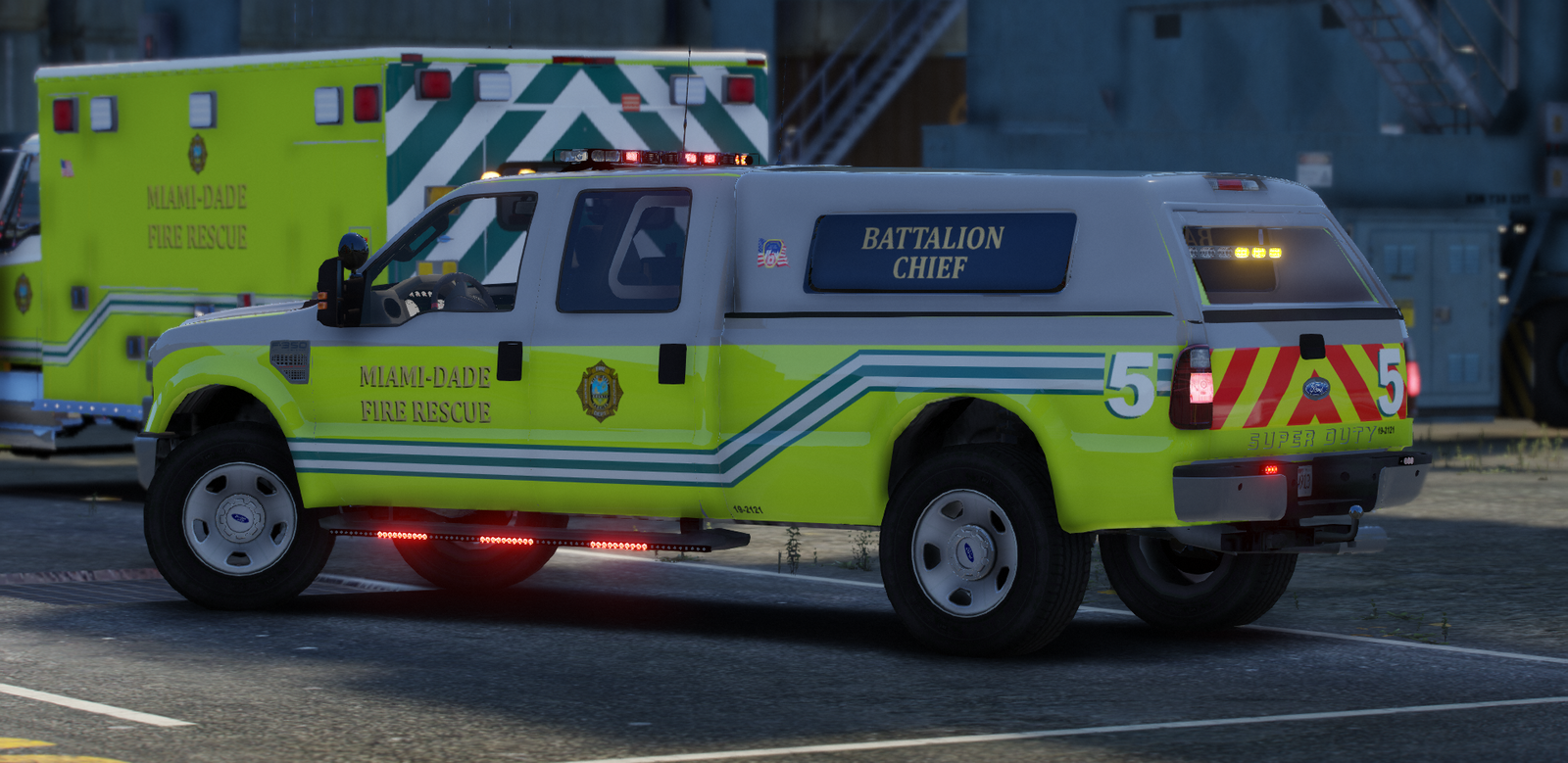 Miami Dade Fire Department Battalion Chief MDFD Battalion 8