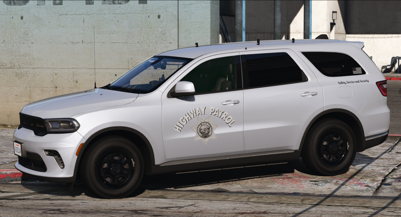 CHP 2024 Dodge Durango SMPV Silver Metallic Paint - GTA V Galleries ...