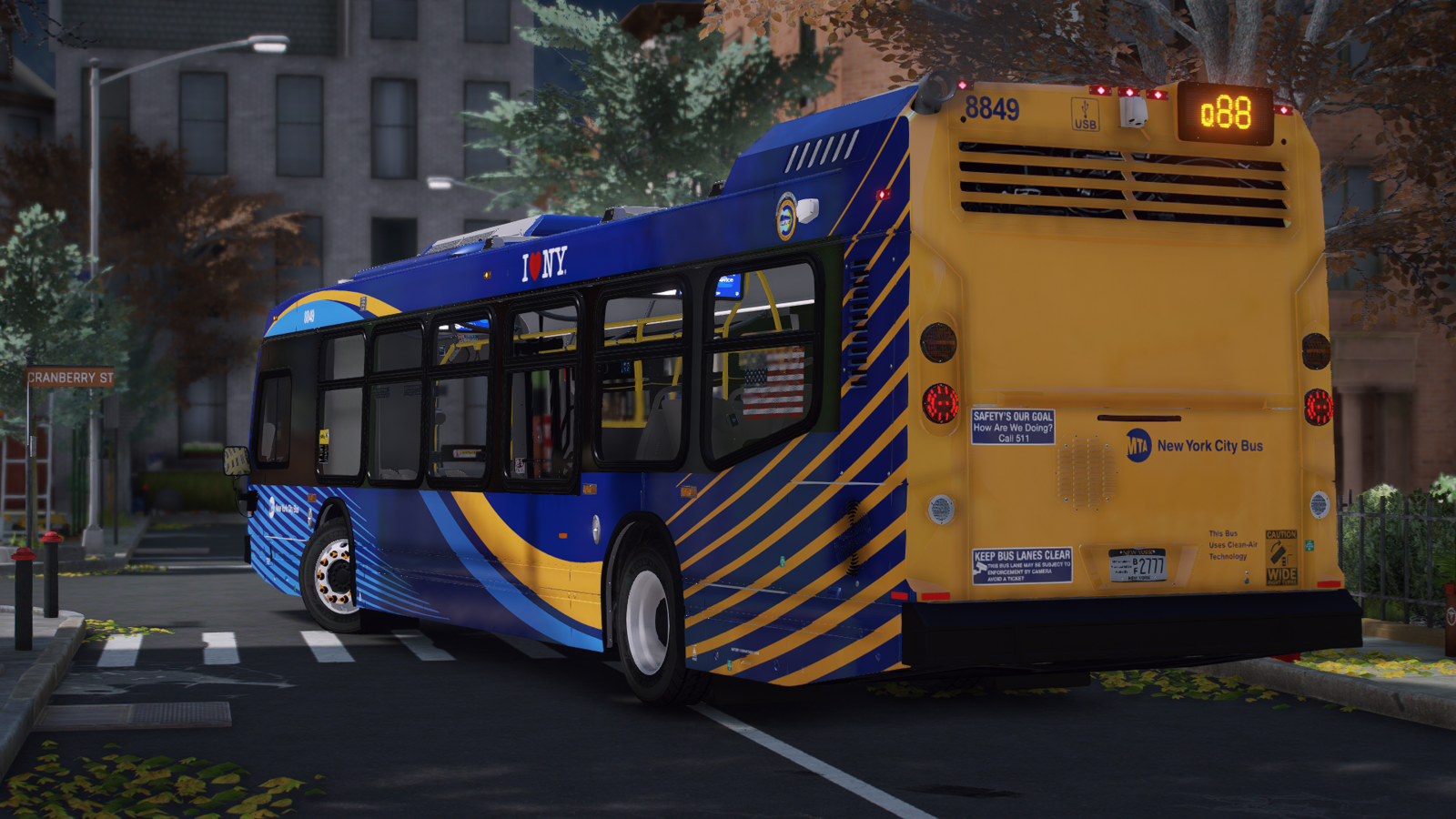 GTAV 2022 4th Gen NovaBus LFS Diesel (MTA New York City Bus) - GTA V ...