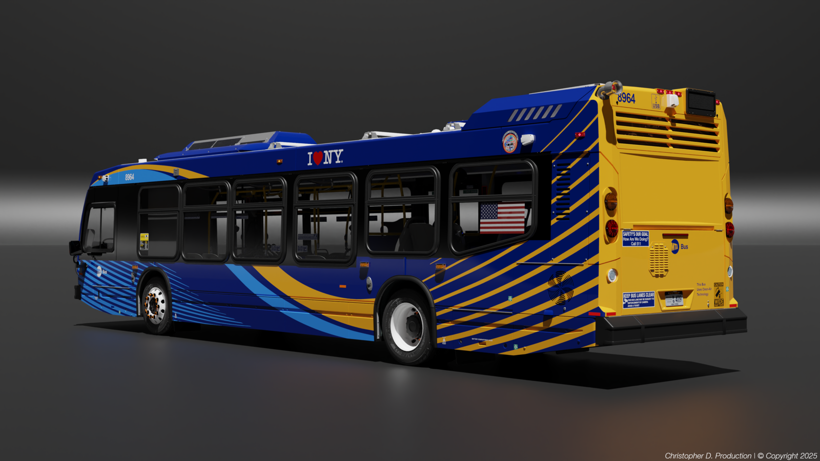 Volvo Group 2023 4th Gen NovaBus LFS Diesel (MTA New York City Bus ...